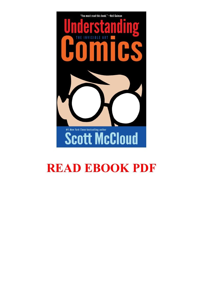 READ [E-book] Understanding Comics: The Invisible Art | by Revilaste ...