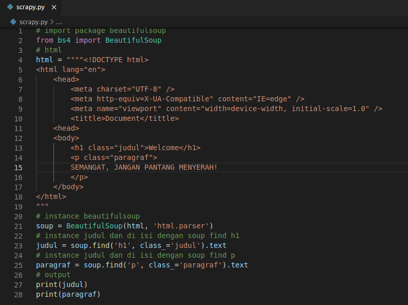 Belajar Beautiful Soup pada Python | by Monicha Puspita D | Medium