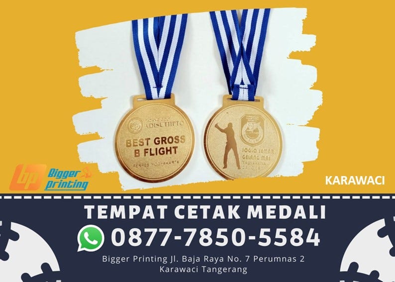 BERPENGALAMAN, Wa./Call. 0877–7850–5584, Tempat Cetak Medali di ...