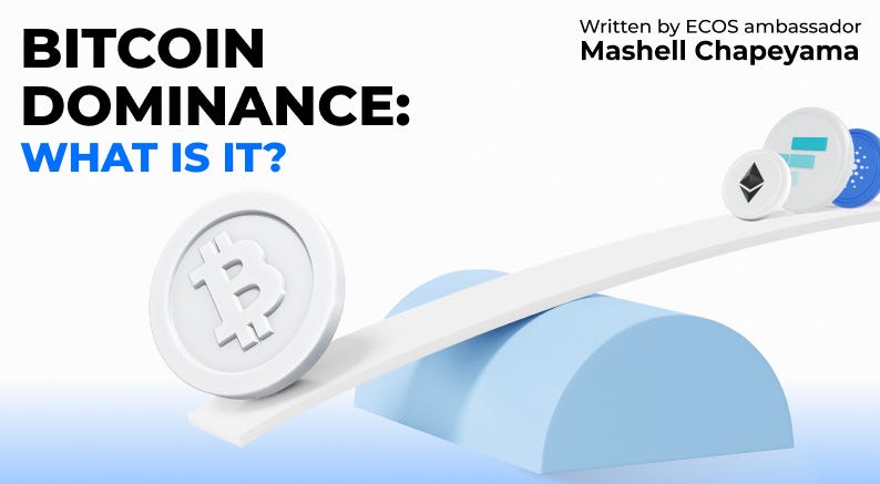 The Relevancy of Bitcoin Dominance | by ECOS M | Medium