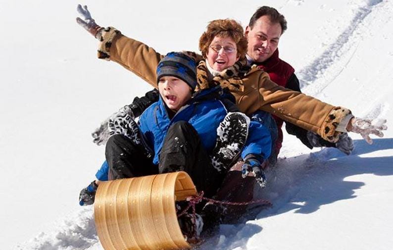 Take me, sled. Take me, sled with wooden soles, To a… | by Florin M ...