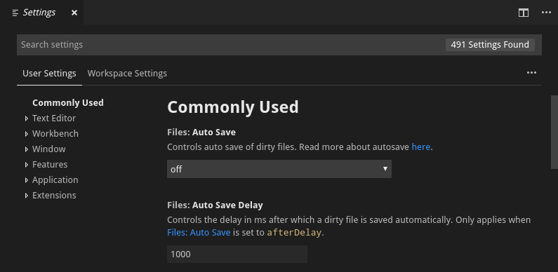 VS Code Settings設定介面介紹 - 暫存記憶體 - Medium