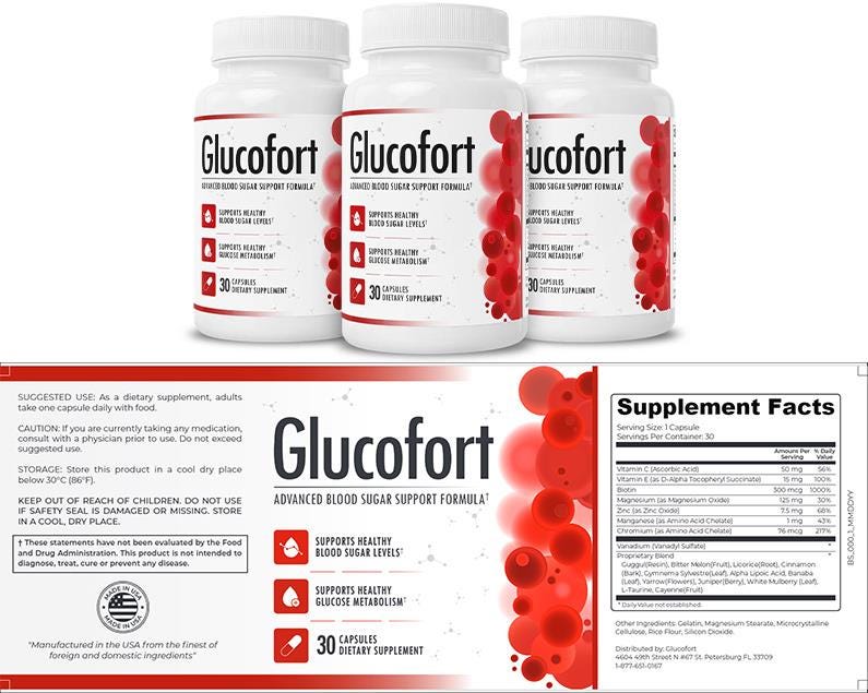 What Are The Features Of GlucoFort? - Daniel etim - Medium