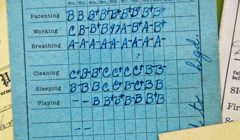 Sometimes a B- is better than an A+ | by Sarah Carpenter | Medium