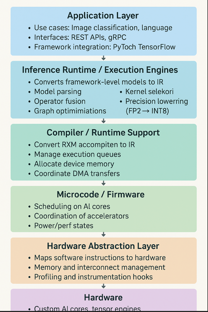 Demystifying the Software Stack of a Custom AI Inference Chip | by Anand Mirji | Medium