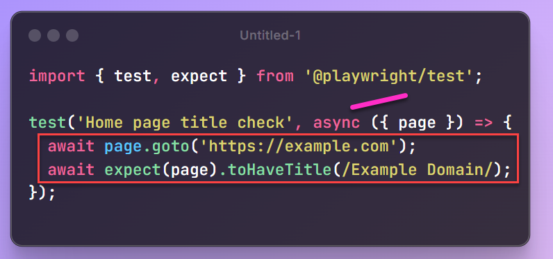 Basic Playwright Programs — SDET. Open a Page & Check the Title | by ...