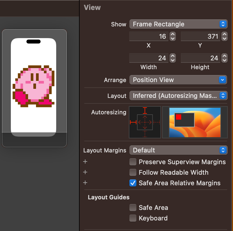 作業#002用 view 拼出8 bit的星之卡比+ 作業#003設定App icon - 彼得潘的 Swift iOS / Flutter App 開發教室 - Medium