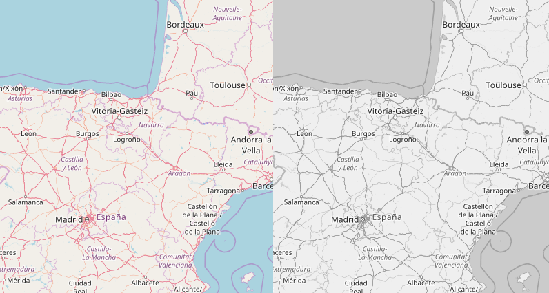 OpenLayers 3: OSM Map in grayscale | by Xavier Penya | Medium