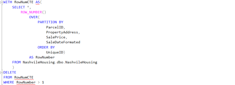 SQL Data Cleaning Project. In an attempt to continue growing my… | by ...
