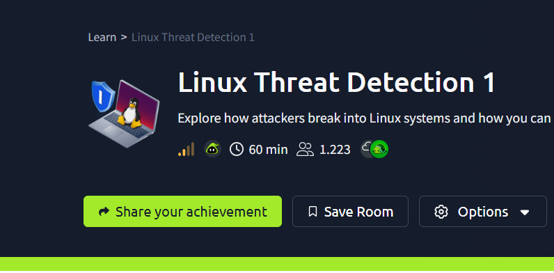 Detecting the Breach: A Walkthrough of TryHackMe’s Linux Threat Detection Room 🕵️‍♂️ | by ...