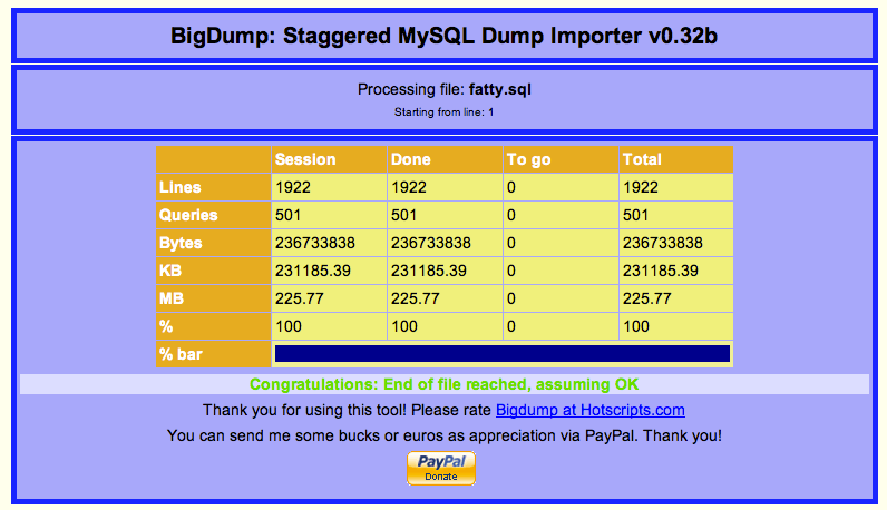 How Google Spreadsheet and BigDump came to my rescue | by Mantey Daniel ...