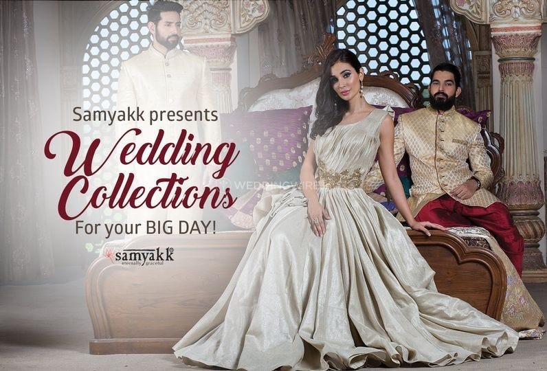 Sarees | Sherwani | Salwar Suits | Kurti | Lehenga | Designer Gown |Tuxedos | Samyakk - Samyakk ...