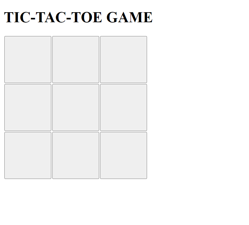 BUILD A TIC-TAC-TOE GAME WITH HTML AND JAVASCRIPT | by Karthik Shankar | Medium