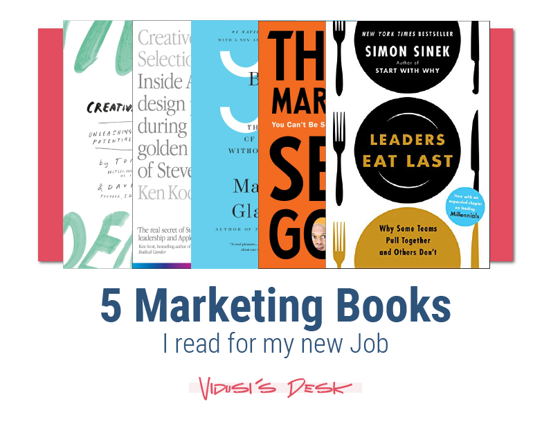 5 Marketing Books. I read to prepare myself for my new job | by Vidusi ...
