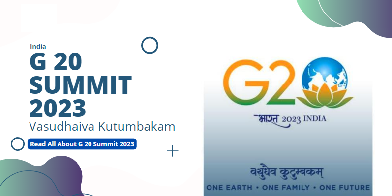 G-20 Summit 2023: Navigating Global Dynamics and Economic Strategies ...