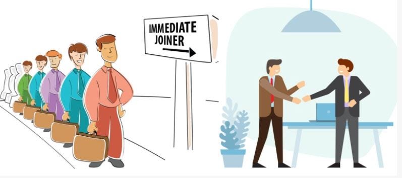 Companies are looking for immediate joiners. Is this fair enough | by ...