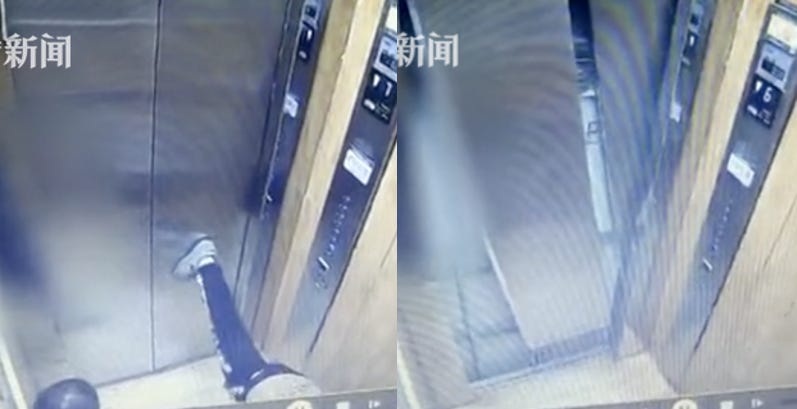 WATCH: 11-year-old kid destroys elevator door simply by ‘stretching ...