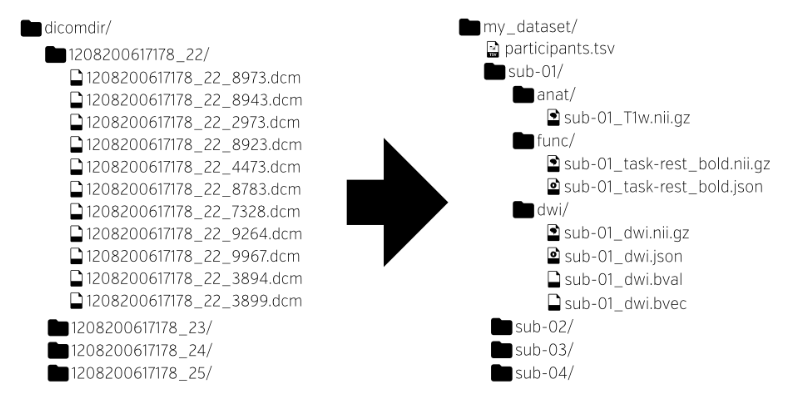 Converting DICOM to BIDS files : An Automatic Python Pipeline for MRI ...