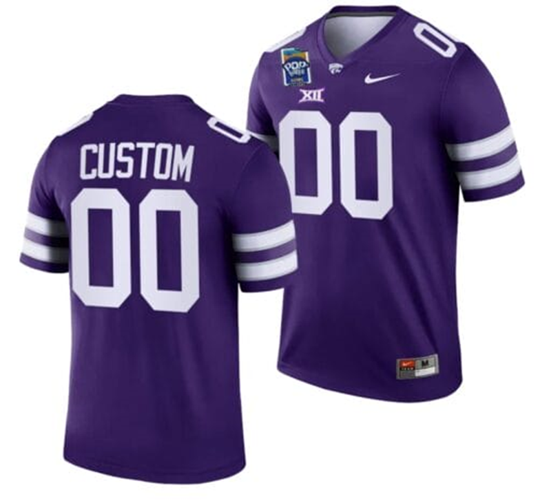 Custom Kansas State Wildcats Jersey Name and Number 2023 Pop-Tarts Bowl ...