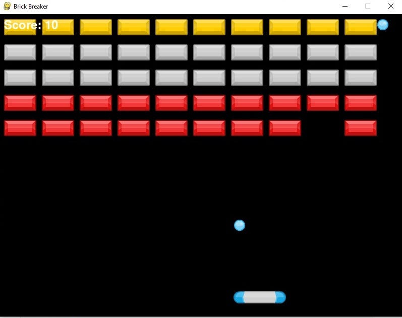 Break Bricks With Ball Game