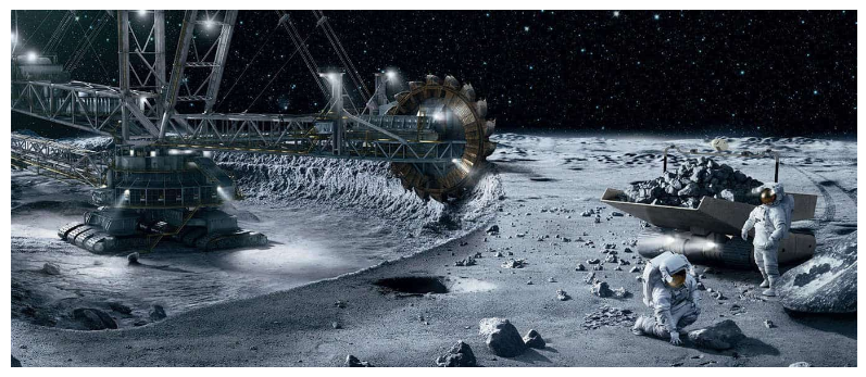 Space Mining: Harvesting Resources Beyond Earth with AI | by Jeyadev ...