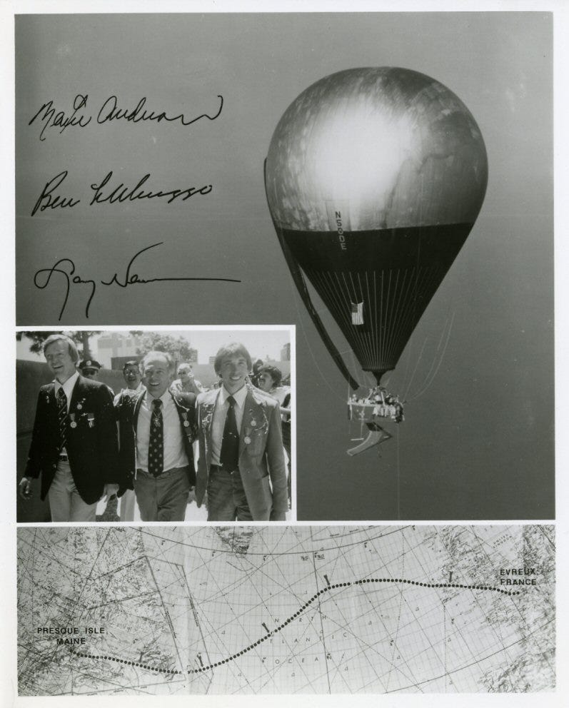 "First Transatlantic Balloon Flight: Conquering Skies and Defying ...