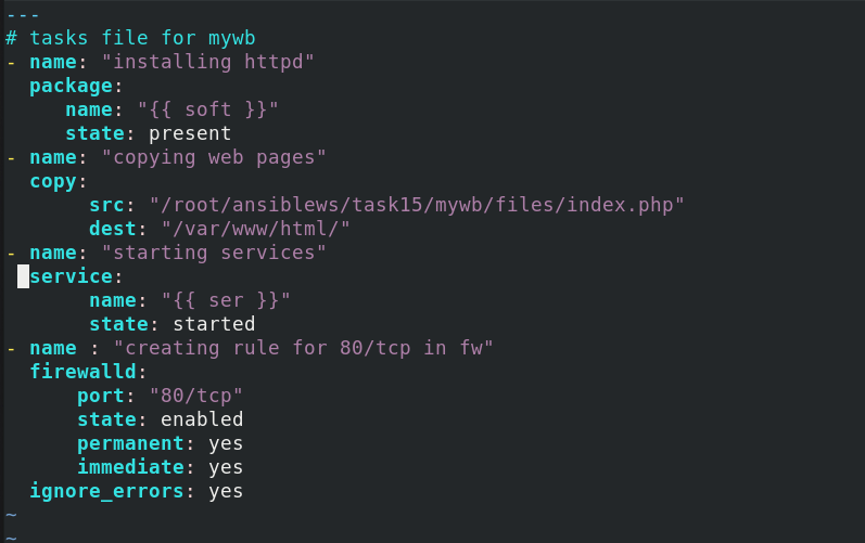 Ansible roles:. 🔅Create an ansible role myapache to… | by Mohd. Ajmal Khan | Medium