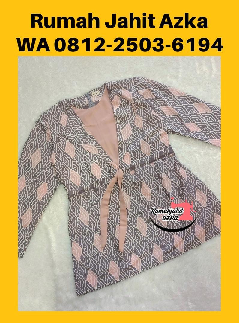 LARIS! Jahit Batik Terdekat, Jahit Batik Kombinasi, Inspirasi Jahit ...