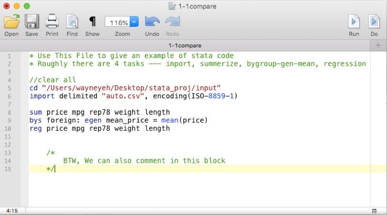 STATA 語法與 do-file | Medium