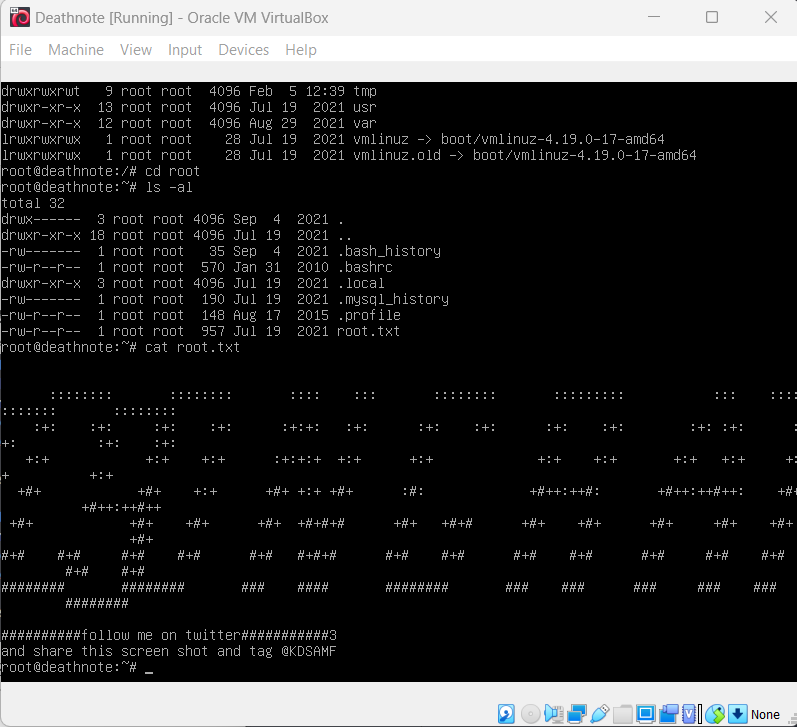 DEATH NOTE VulnHub Machine. DEATH NOTE MACHINE REVERSE SHELL | by ...
