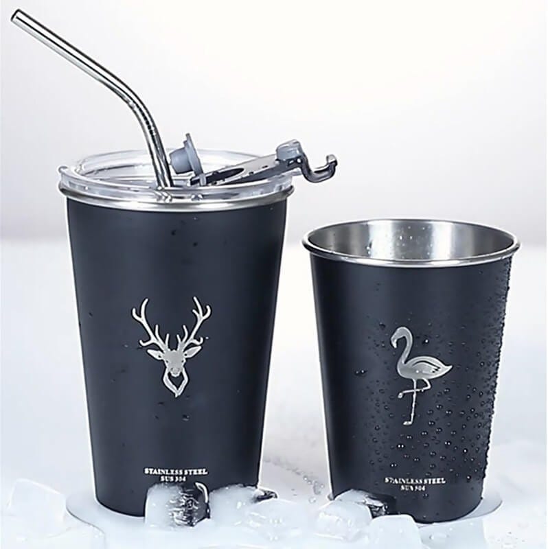Stainless Steel Drinking Cups. The stainless steel cups are good for ...