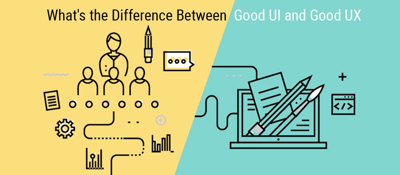 What’s the Difference Between Good UI and Good UX | by Webzguru | Medium
