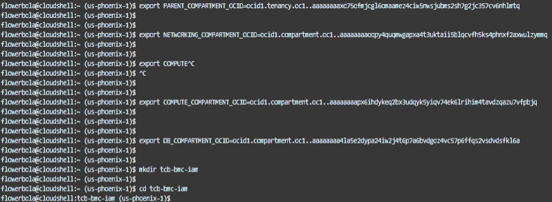 Oracle Cloud Iam Project Deployed Userspoliciesgroups Via Cloud Shell Using Ansible