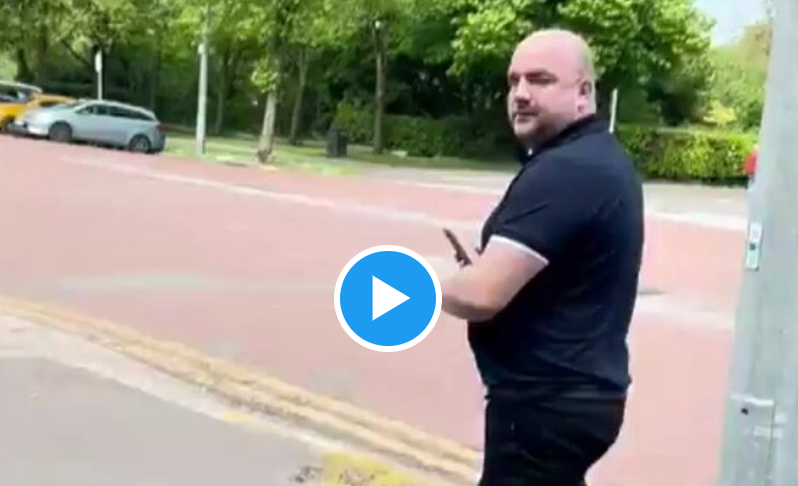 7m watch clip of criminal evading questions from WalesOnline journalist ...