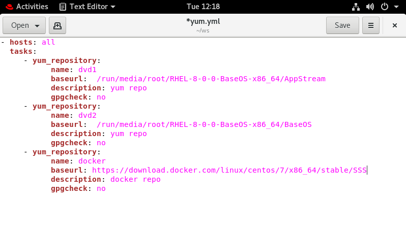 Configure A Webserver On The Top Of Docker Using Ansible Playbook By