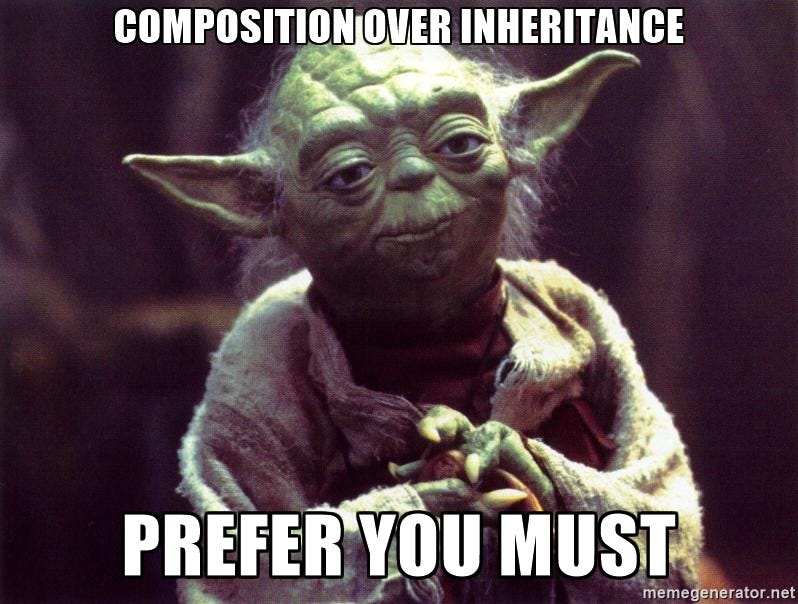 Ruby Composition Over Inheritance Because The Force Is Strong With Composition By Kartik