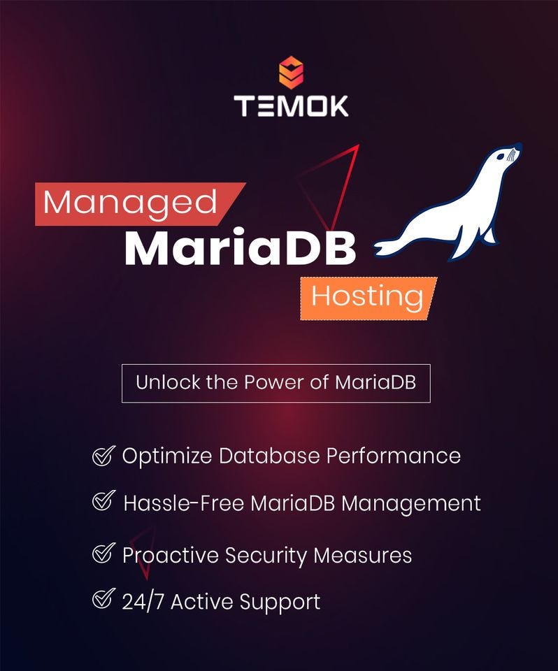 Managed MariaDB Hosting: Unlocking the Potential of Your Database | by Reynoldsfred | Mar, 2024 ...