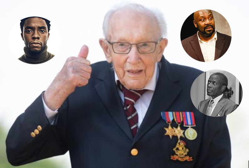 Lead actor in Captain Sir Tom Moore biopic will be black to reflect ...