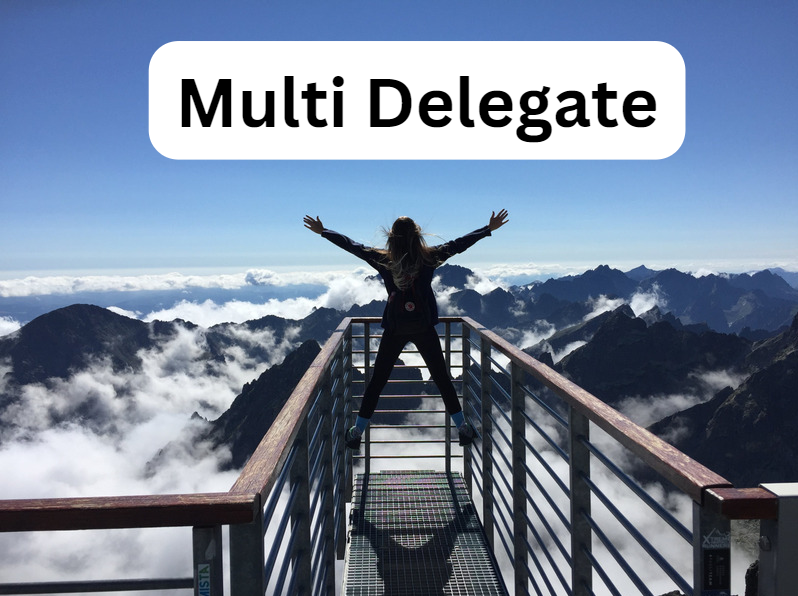 5 Examples Of Multicast Delegates In Net By Ivo Manolov Level Up Coding