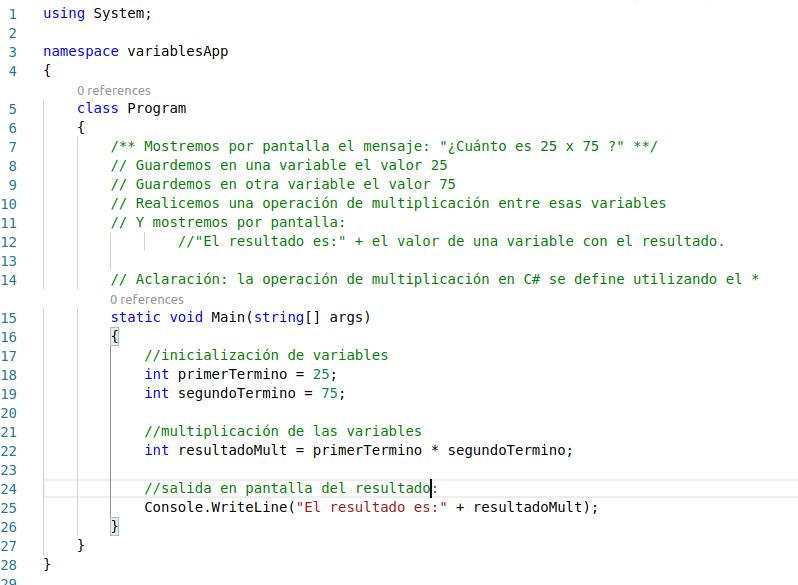 Variables en C# parte 2 | Medium