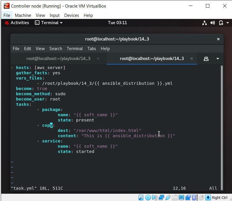 Create An Ansible Playbook Which Will Dynamically Load The Variable 