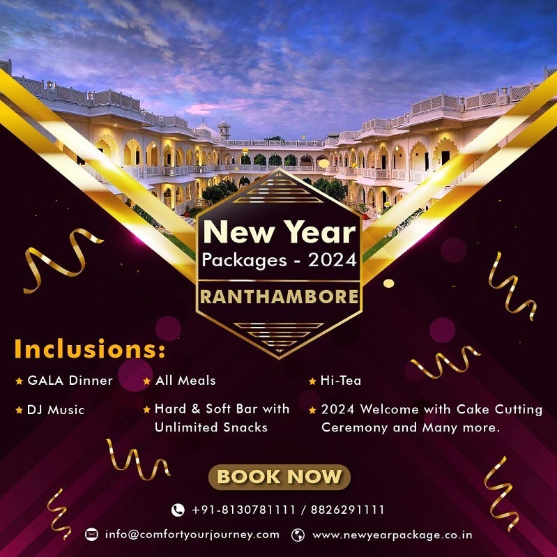 Regenta Resort Vanya Mahal | New Year Packages in Ranthambore - CYJ ...