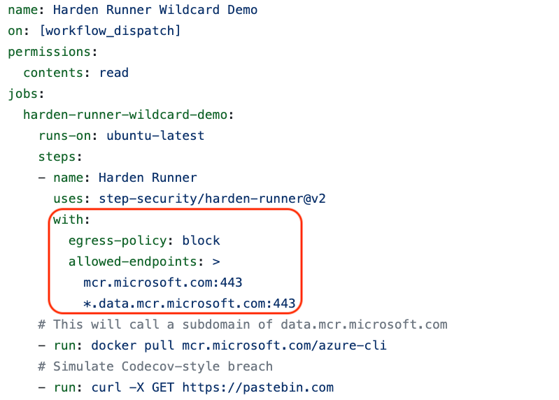 StepSecurity Harden Runner Now Supports Wildcard Domains in Block Mode | by Varun Sharma ...