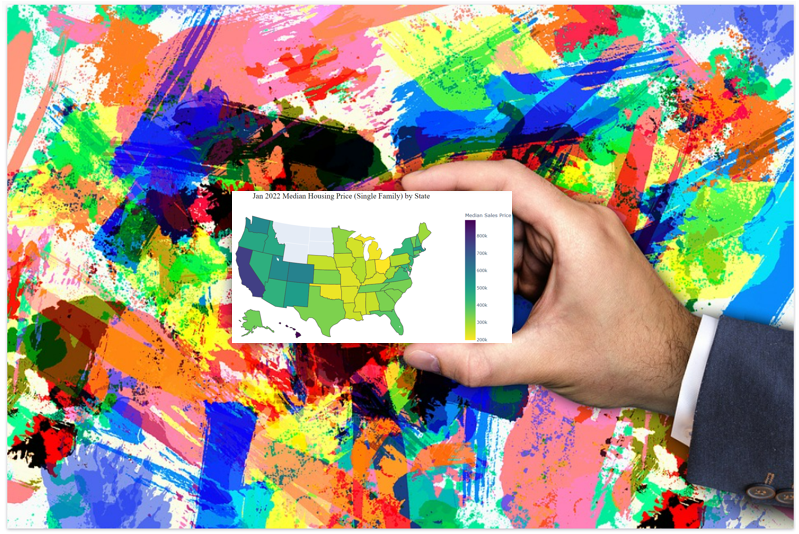Simplest Way to Create a Choropleth Map by U.S. States in Python | by ...
