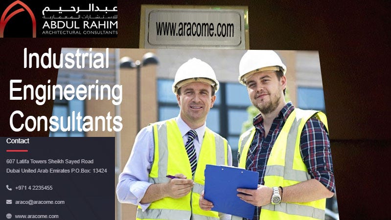 Industrial Engineering Consultants UAE - Davidmarkweb - Medium