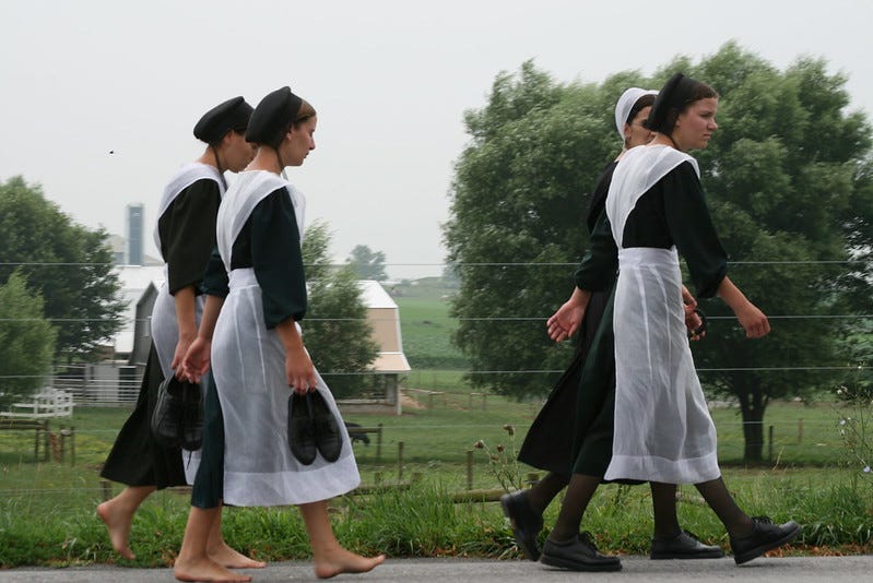 Learning about the Amish…. …and a useful tip or two about writing. | by ...