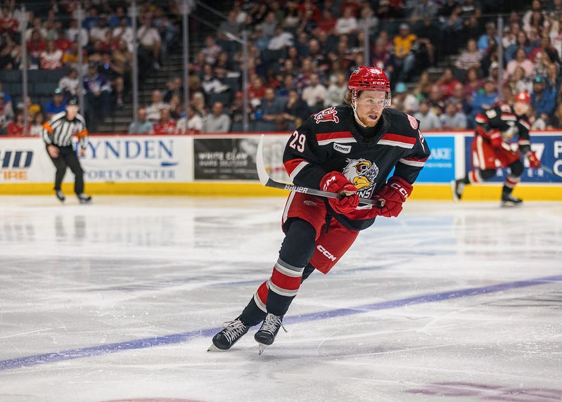 Nate Danielson earning trust of Grand Rapids Griffins coaches early in ...