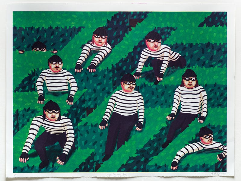 Ralph Pugay. Ralph Pugay makes paintings that trade… | by Kevvvin | Medium