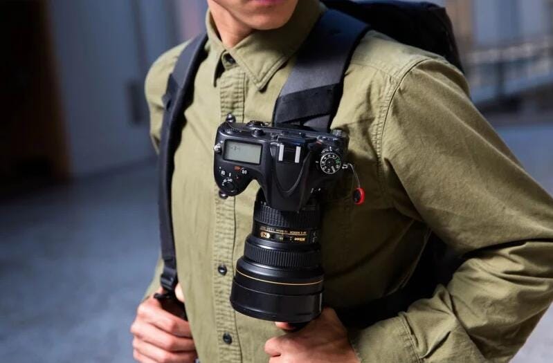 How to reduce weight from heavy backpacks or professional cameras on ...