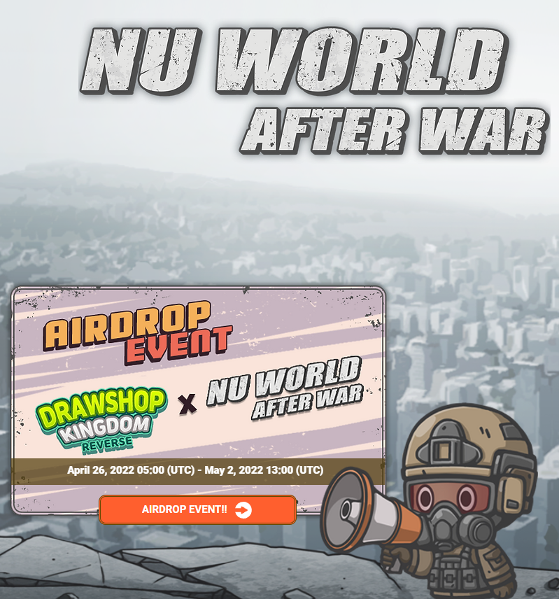 Nu World X Drawshop Kingdom Reverse Collaboration Airdrop Event ! | by ...